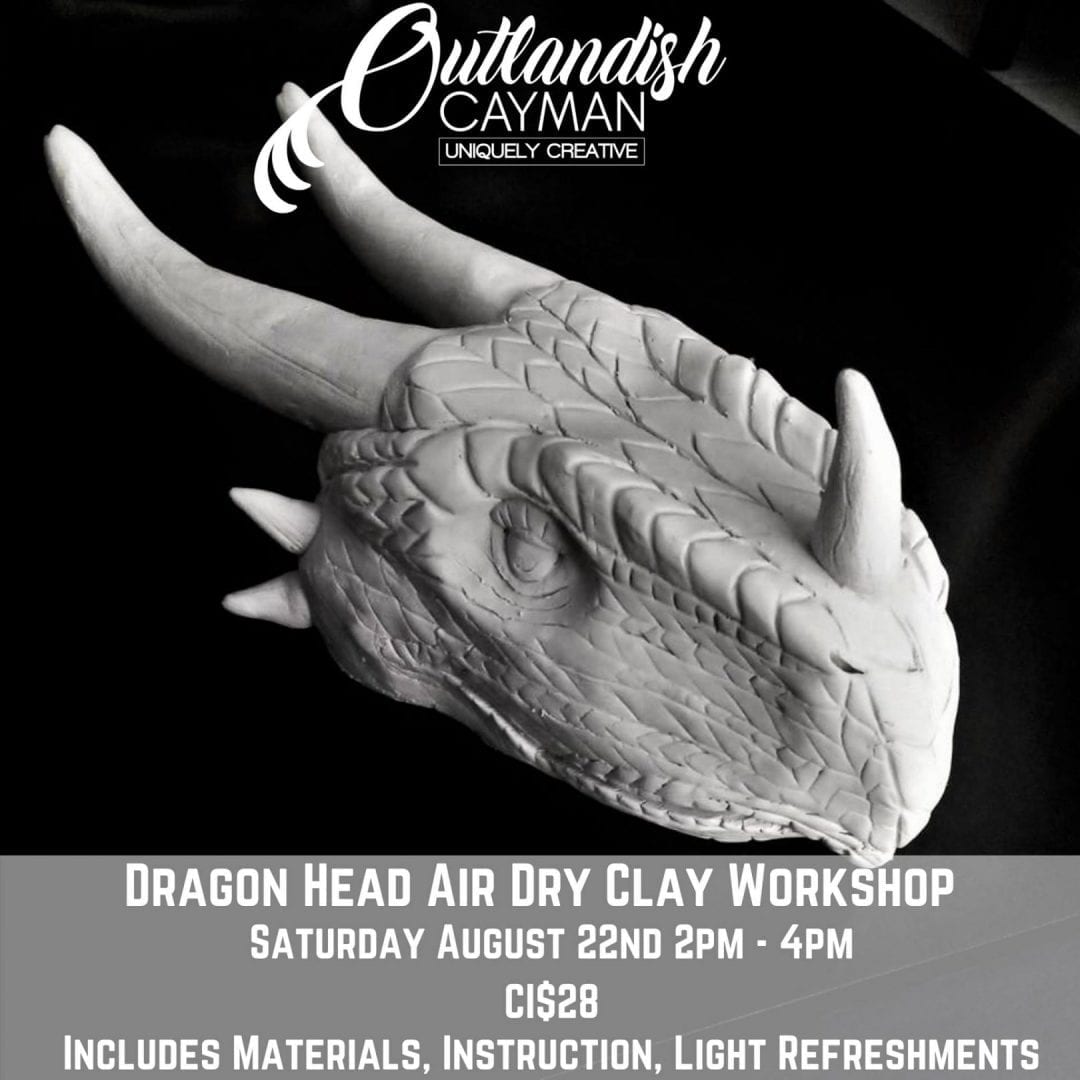 Dragon Head Air Dry Clay Workshop | Cityplugged Cayman